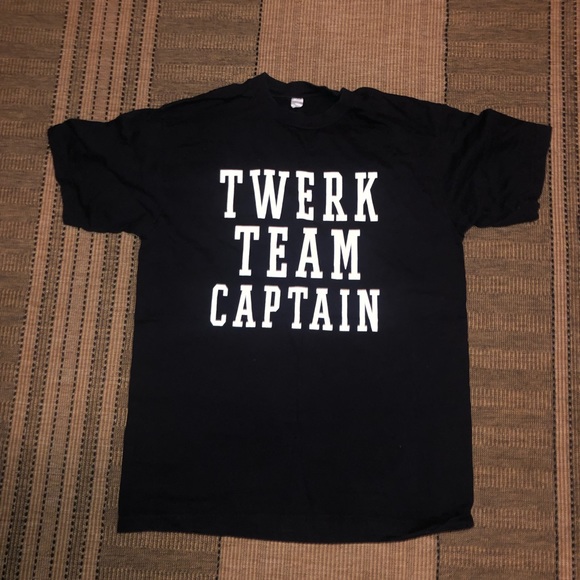 Tops | Twerk Team Captain Tee | Poshmark